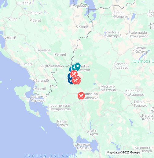 Zagorohoria, Greece - Google My Maps
